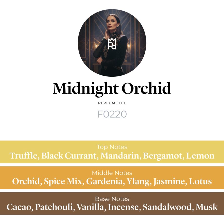 Midnight Orchid Perfume Oil | Designer Inspired Scent